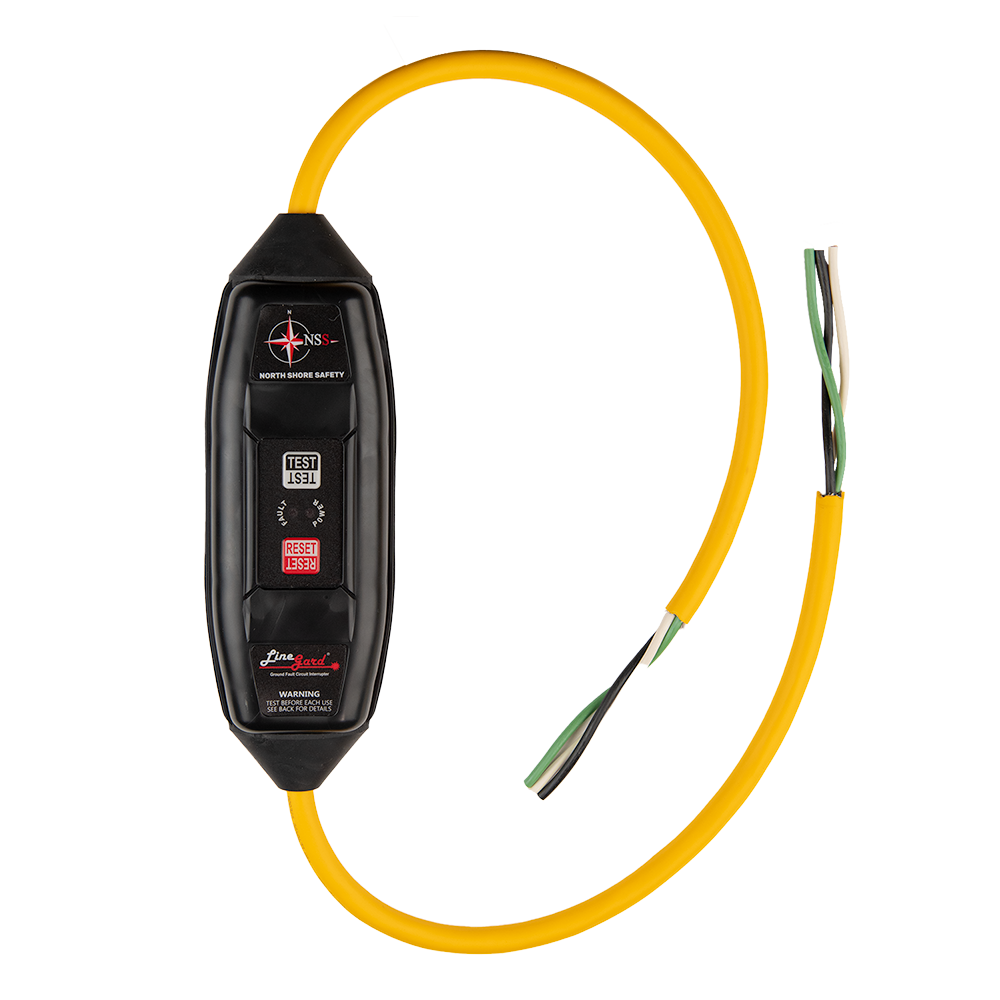 20 Amp, 240 Volt, Manual Reset, 2' Flying Lead PGFI-2201N | GFCISTORE