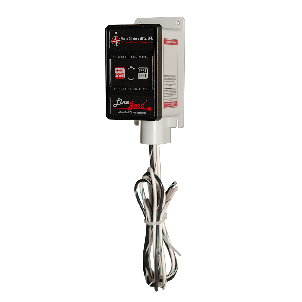 30 Amp, 120 Volt, 1-Phase, Manual Reset, Permanent GFCI, PGFS-13005 ...